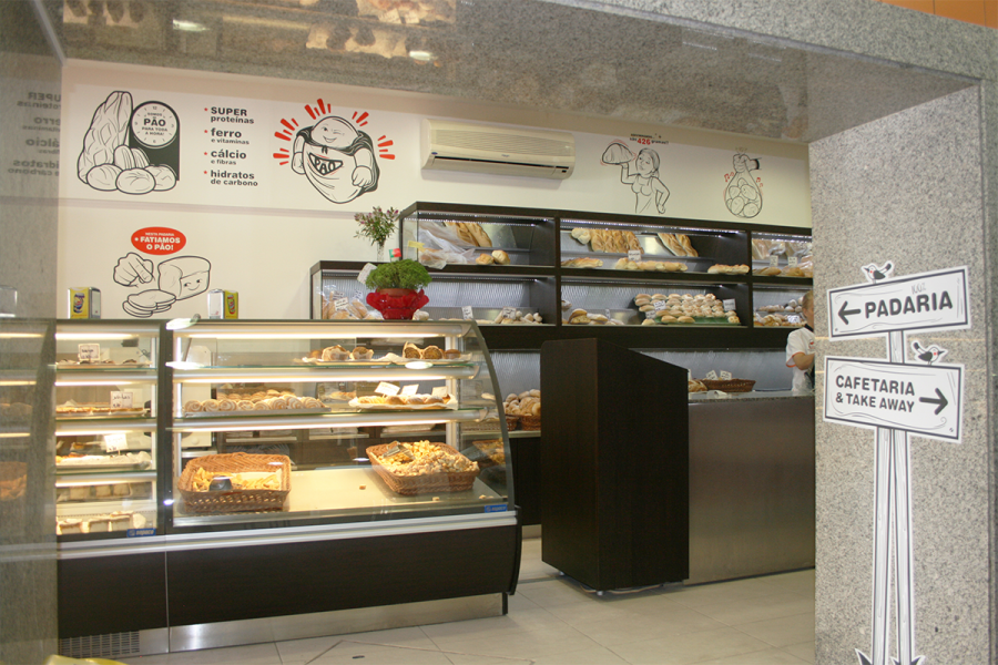 Padaria Decoração Bakery Wall Design 8 - DESIGN PORTO - Designer Daniel ...
